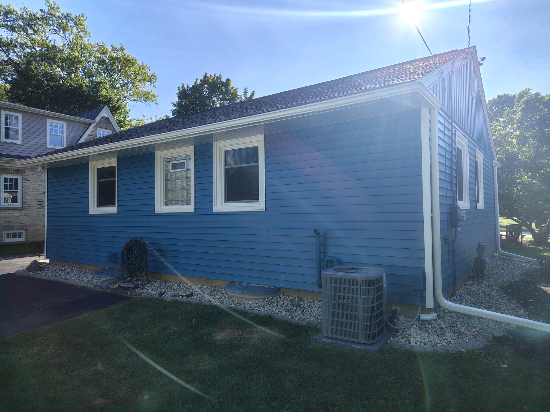 Vinyl Siding Painted by Rhino Shield